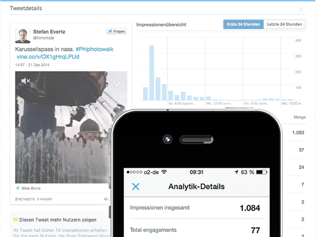 Twitter Analytics jetzt auch in iOS App | MonitoringMatcher